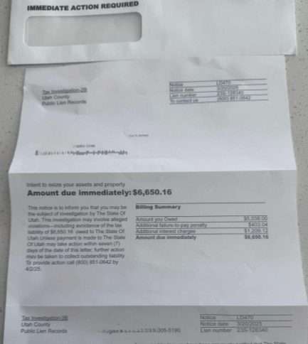 SCAM ALERT: Fraudulent Tax Collection Letters Targeting Utah Taxpayers ...